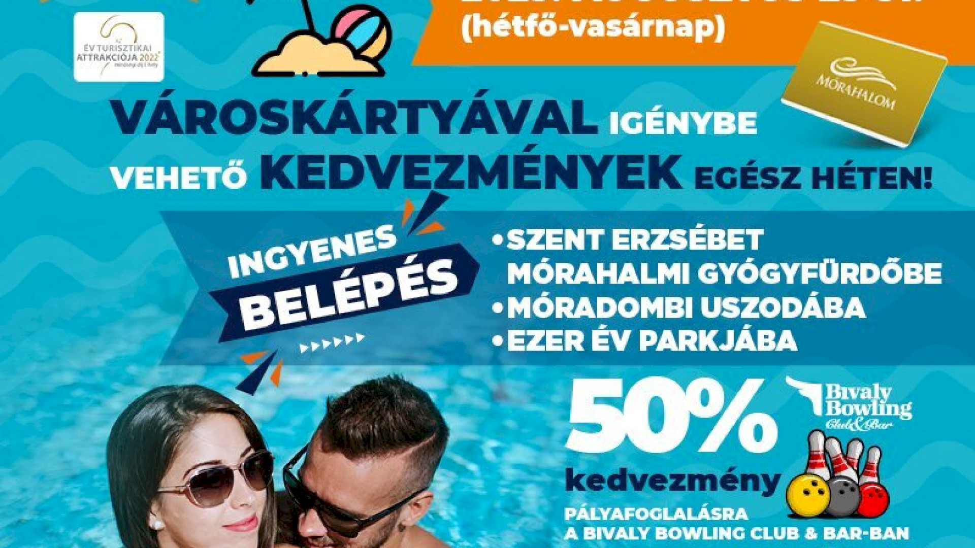 Mórahalmi strandhét - Hír - Turisztika - Mórahalom